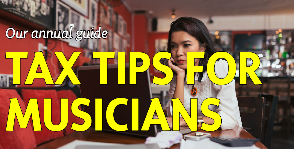 TAX TIPS FOR MUSICIANS | Local 802 AFM
