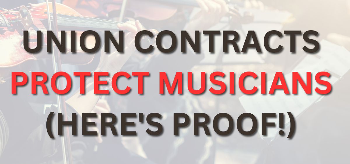 Union contracts protect musicians (here’s proof!) | Local 802 AFM
