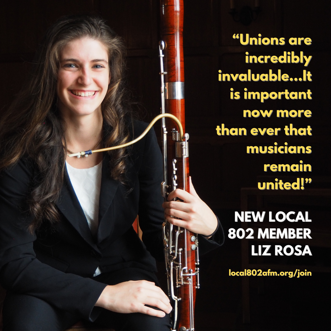 MEMBER INTERVIEW: LIZ ROSA | Local 802 AFM